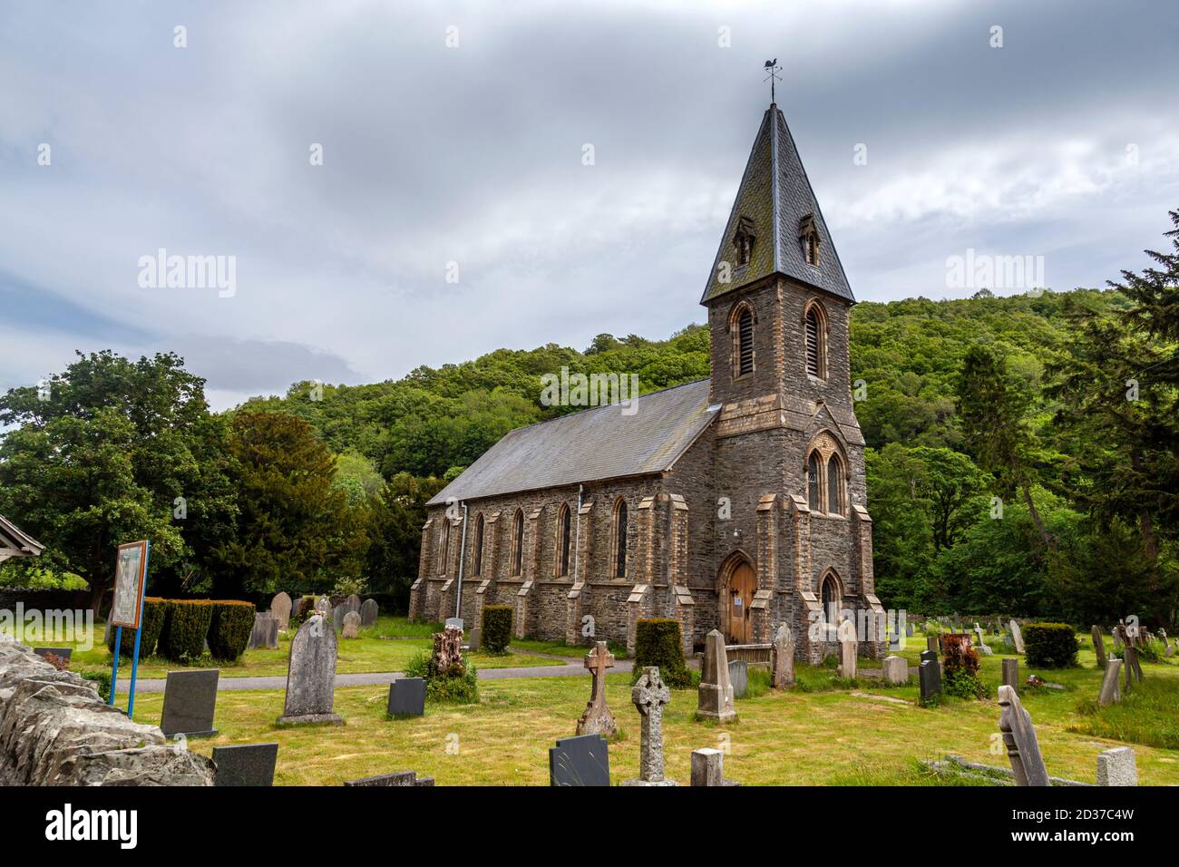 Pontfadog ceiriog valley hi-res stock photography and images - Alamy