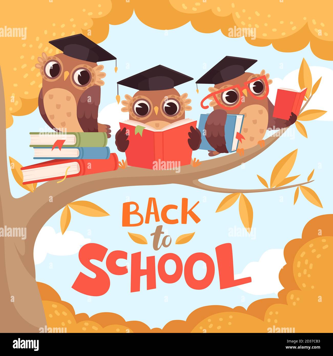 Welcome Back To School Owl