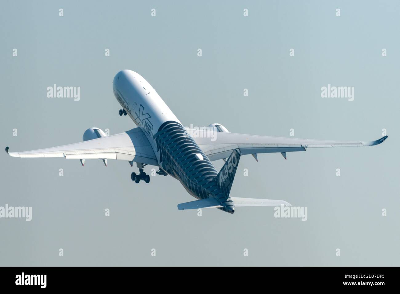 August 30, 2019. Zhukovsky, Russia. long-range wide-body twin-engine ...