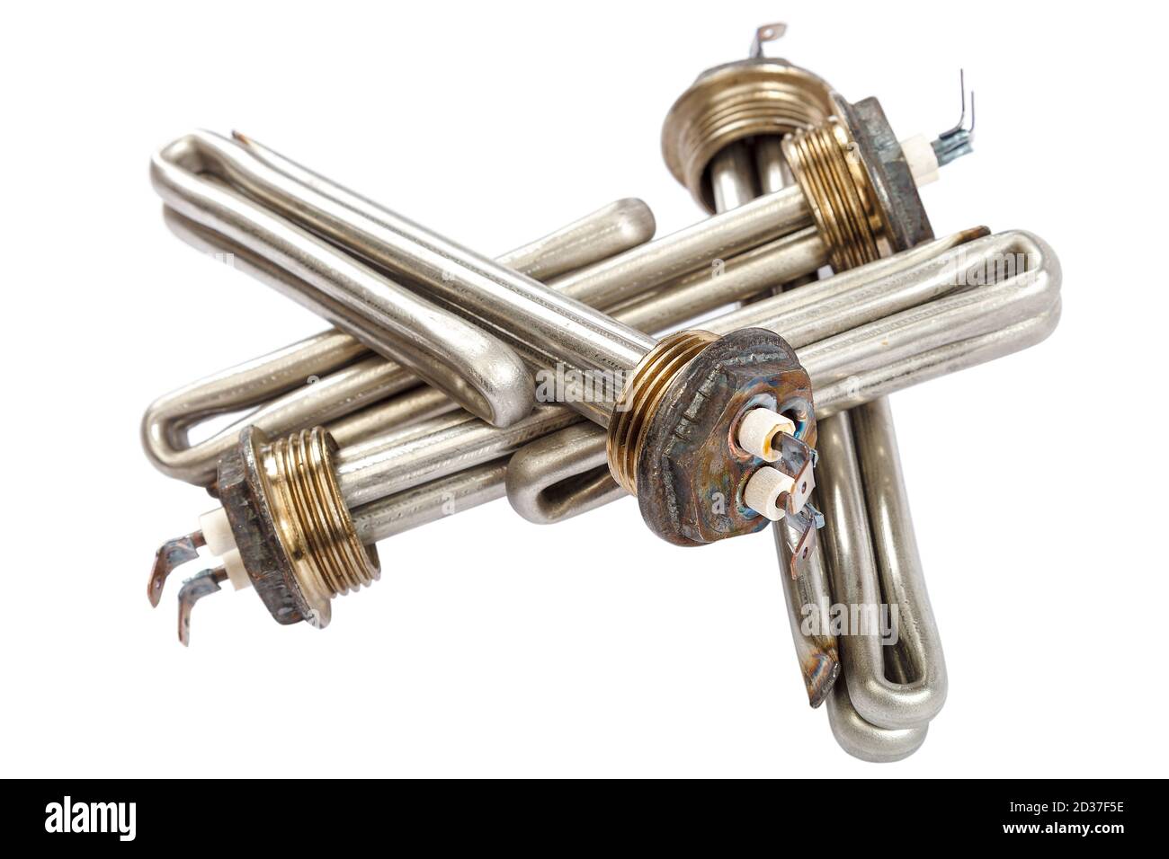 Electric heating element isolated on a white background Stock Photo - Alamy