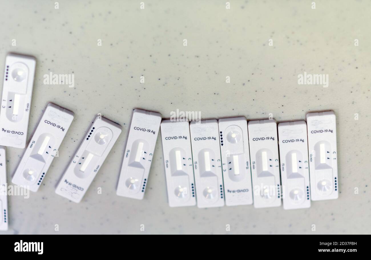 Strep a testing kit hi-res stock photography and images - Alamy