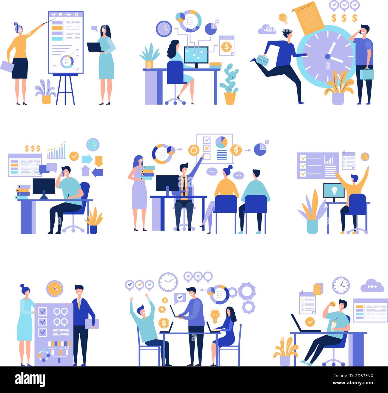 Effective management. Organizing work processes with tasks on project ...