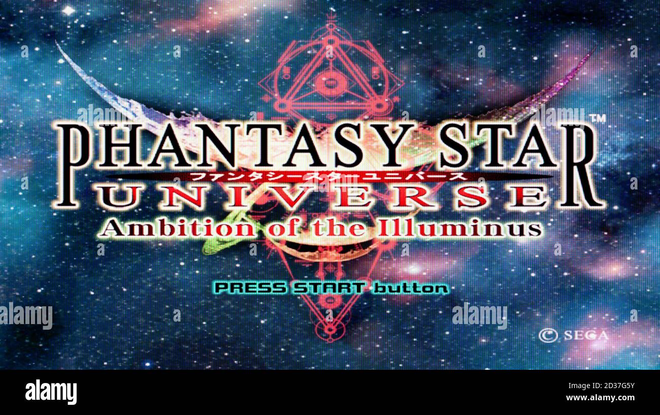 Phantasy Star Universe - Ambition of the Illuminus - Sony Playstation 2 ...