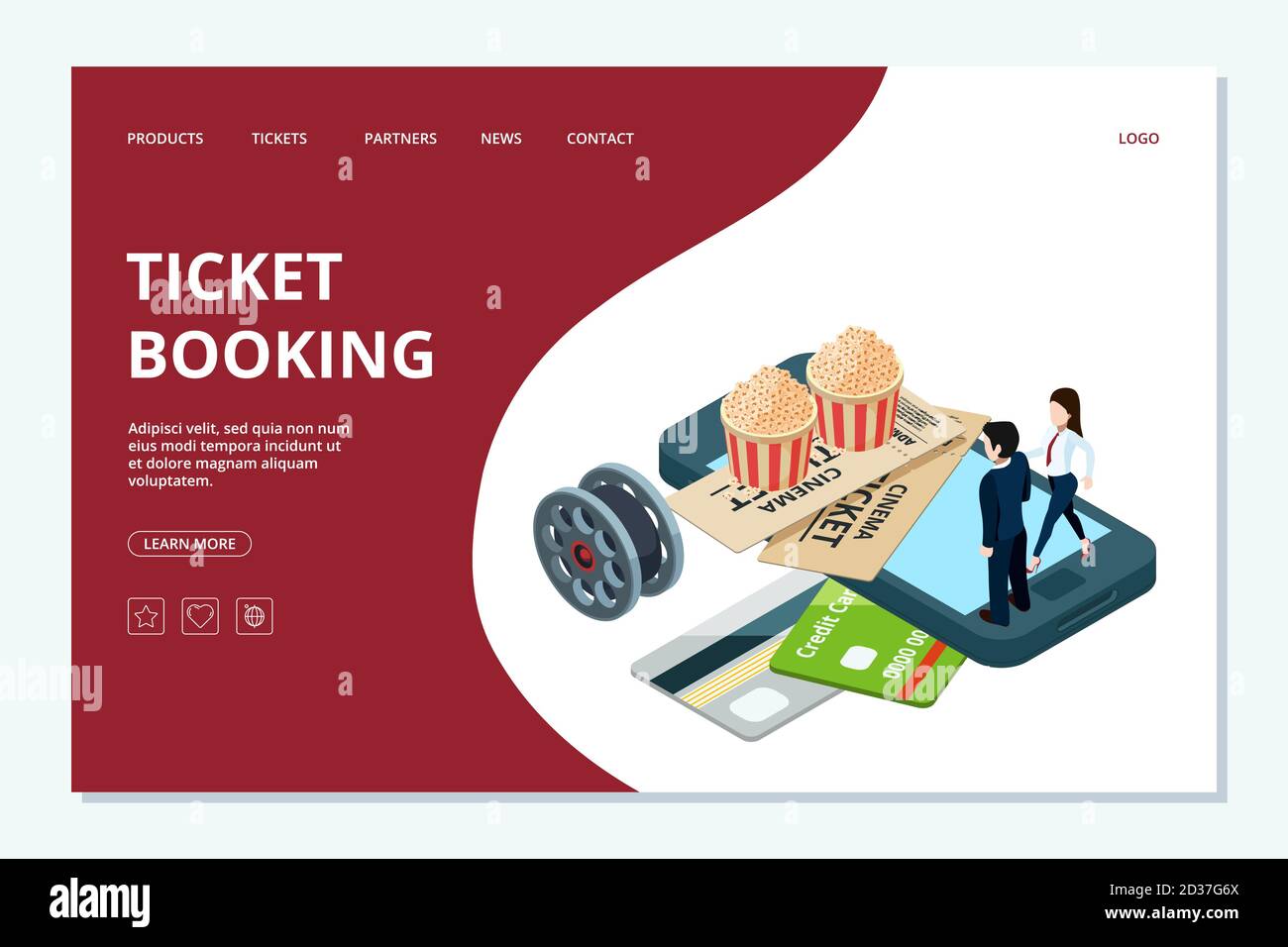 Movie Ticket Design Template