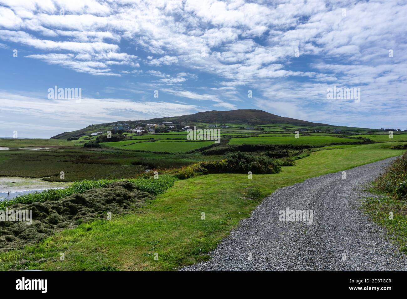 The landscape around Barleycove Beach in West Cork, Ireland, The beach ...