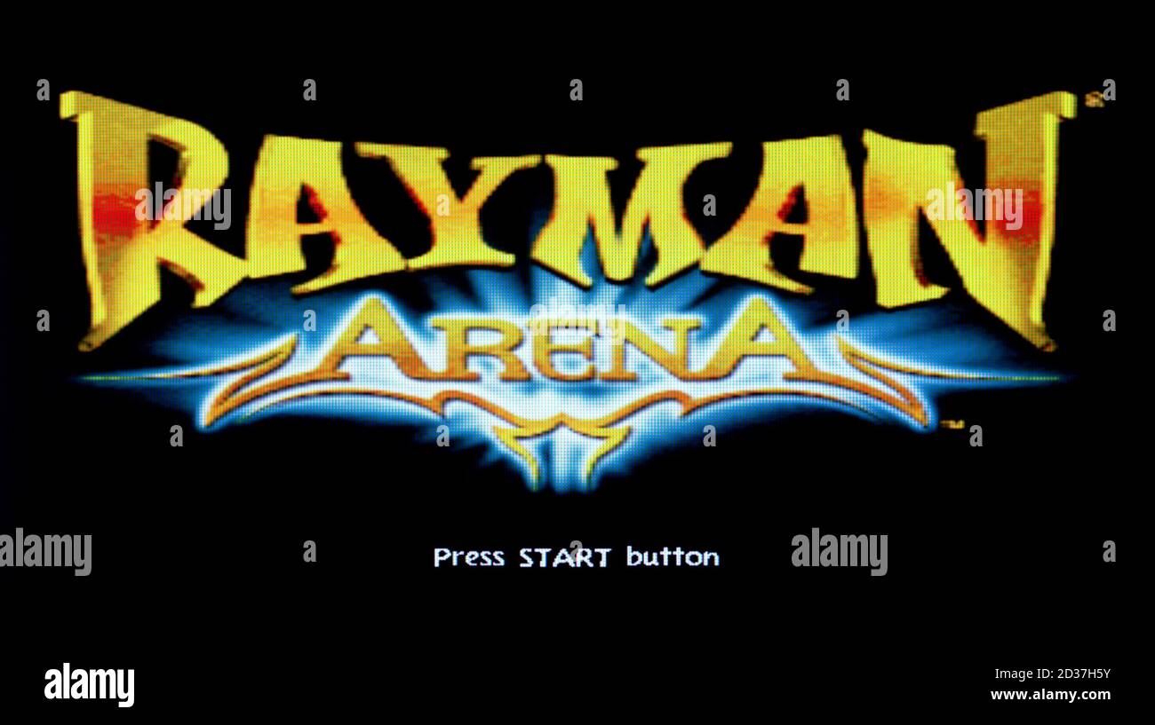 Rayman Arena - Sony Playstation 2 PS2 - Editorial use only Stock Photo ...