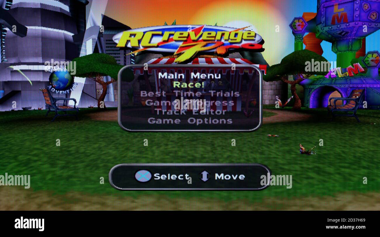 RC Revenge - Sony Playstation 2 PS2 - Editorial use only Stock Photo ...