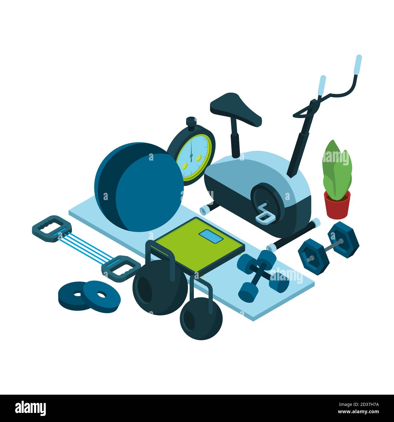 Sports collection home Stock Vector Images - Alamy