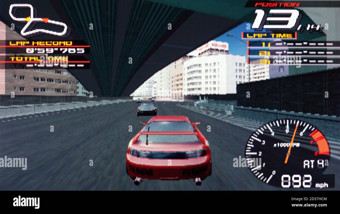 Ridge Racer V - Sony Playstation 2 PS2 - Editorial use only Stock Photo ...