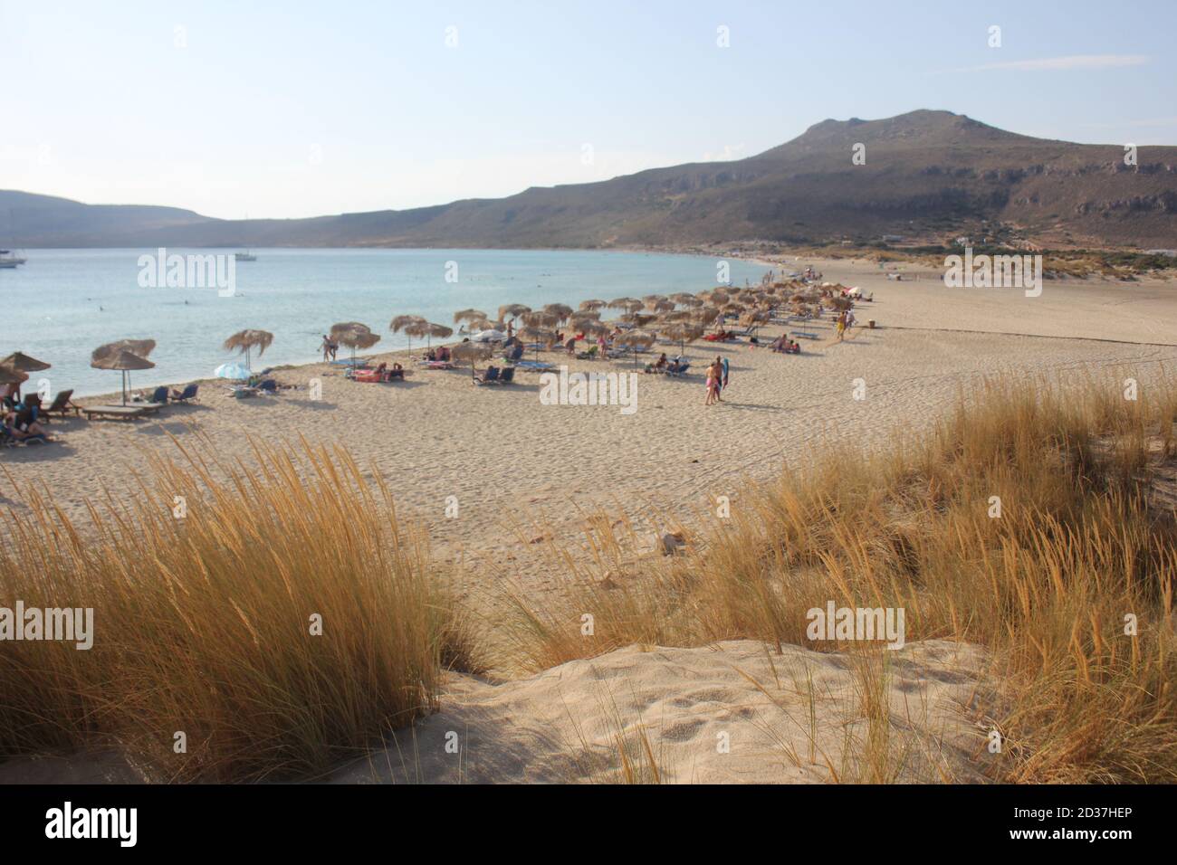 The famous Simos Beach in Elafonisos island , Greece Stock Photo - Alamy