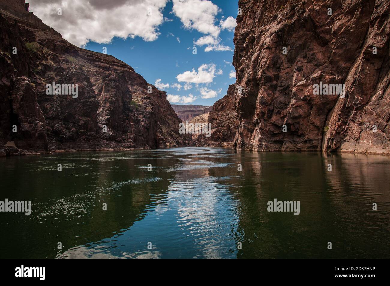 The Colorado River runs through the Grand Canyon Stock Photo - Alamy