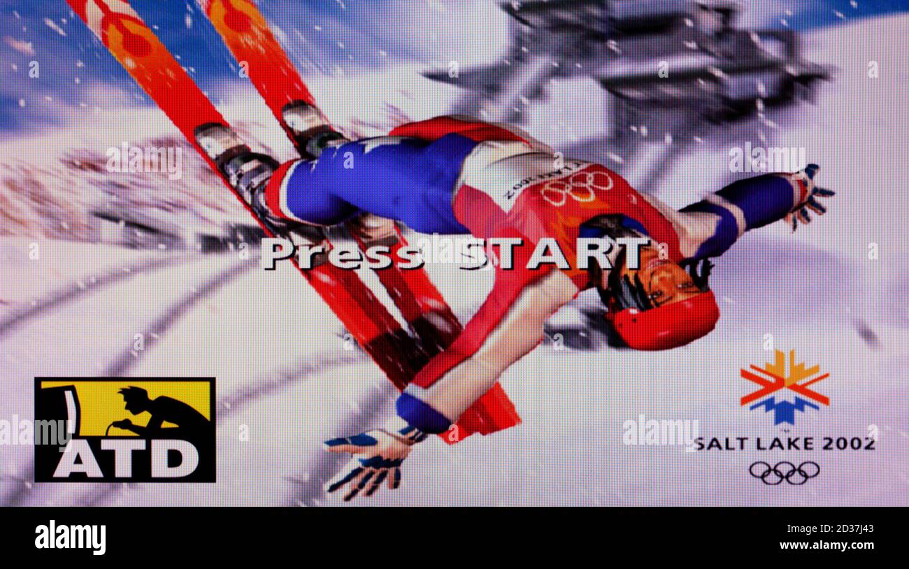 Salt Lake 2002 - Sony Playstation 2 PS2 - Editorial use only Stock ...
