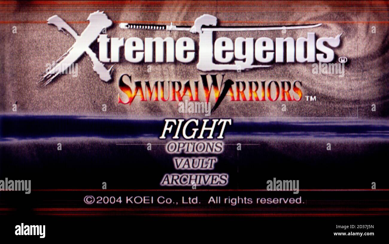 Samurai Warriors Xtreme Legends - Sony Playstation 2 PS2 - Editorial ...