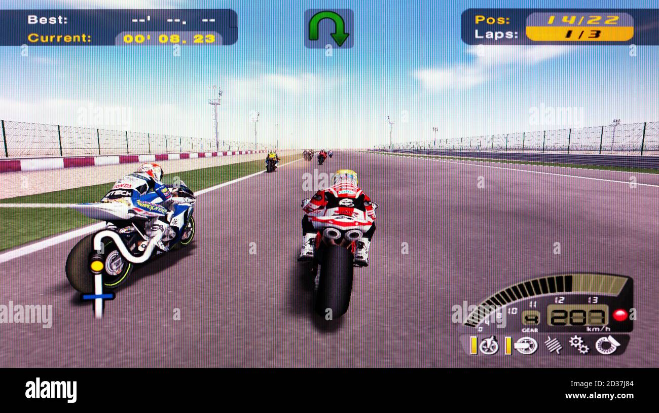SBK - Superbike World Championship - Sony Playstation 2 PS2 - Editorial ...
