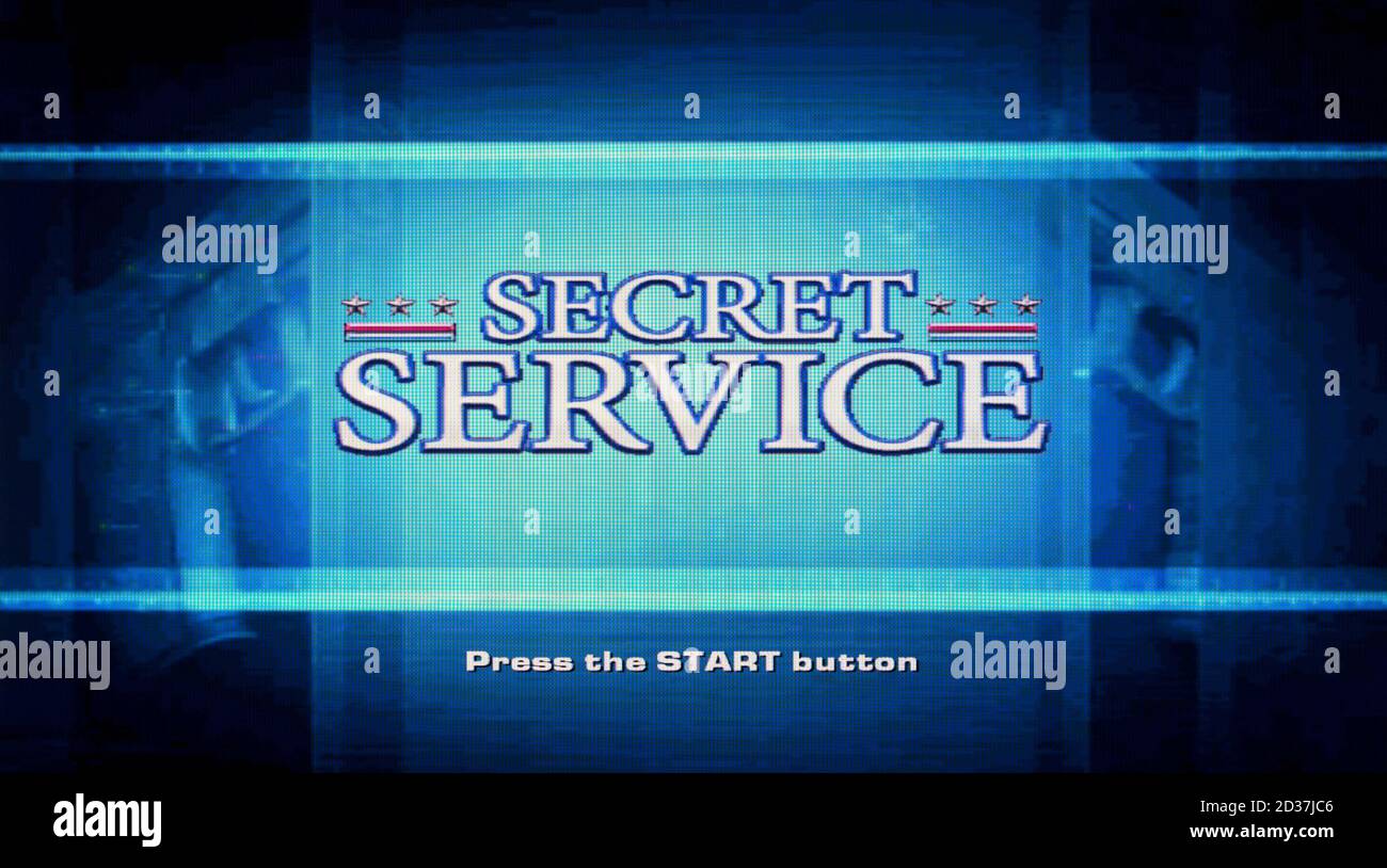 Secret Service - Sony Playstation 2 PS2 - Editorial use only Stock ...
