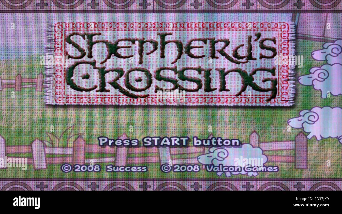 Shepherd's Crossing - Sony Playstation 2 PS2 - Editorial use only Stock ...