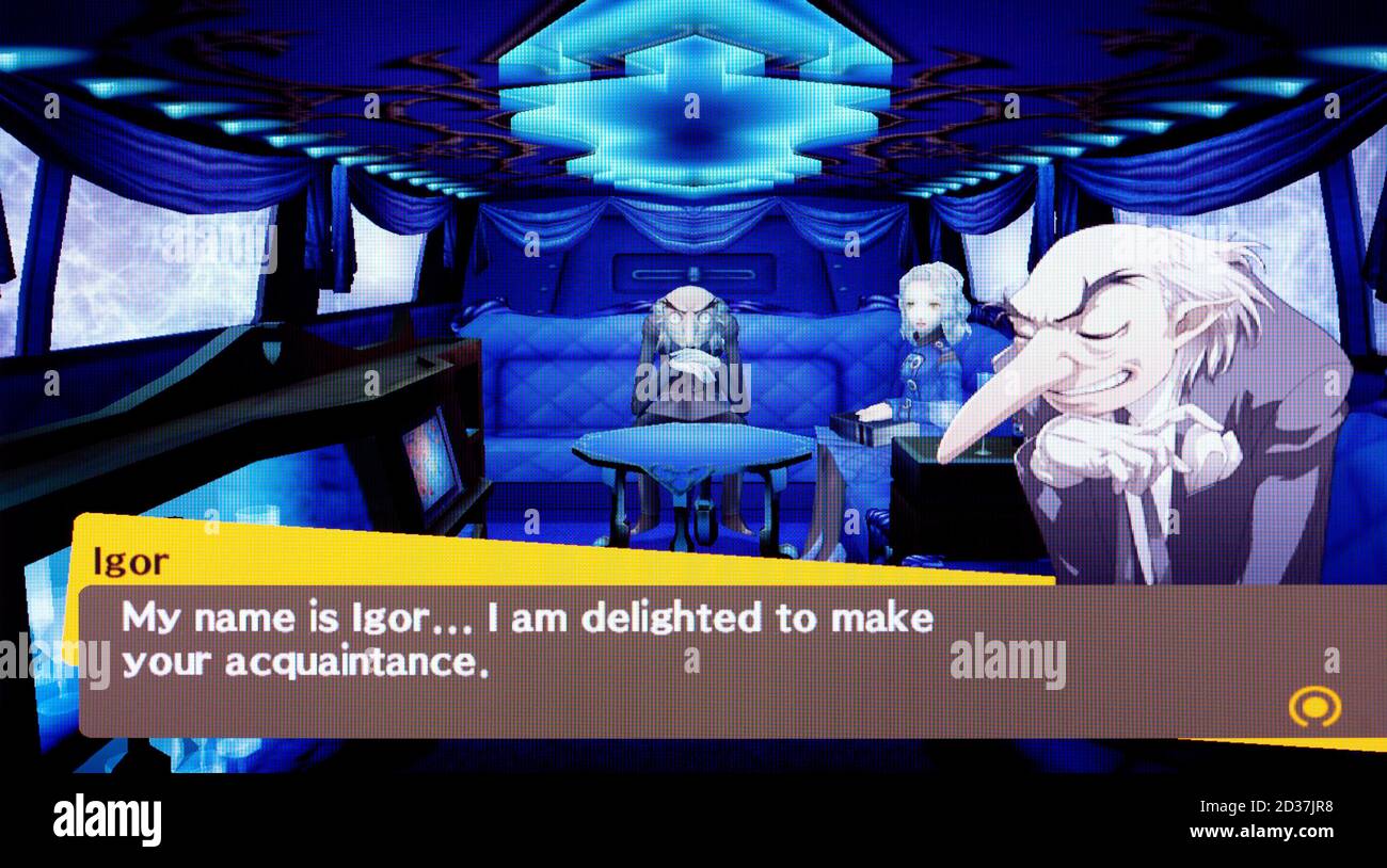 P4 - Persona 4 - Sony Playstation 2 PS2 - Editorial use only Stock ...