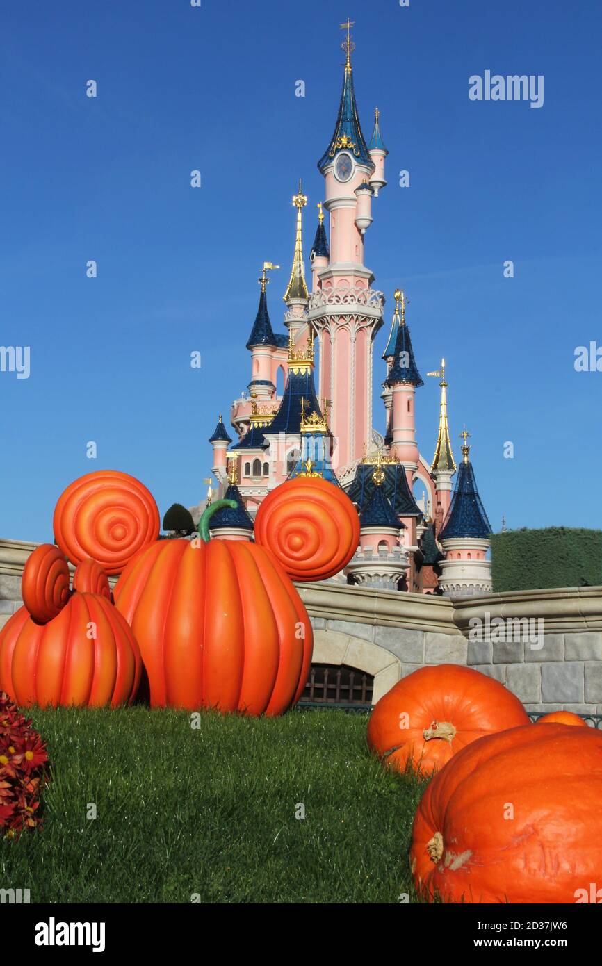 Disney Castle Pumpkin Carving