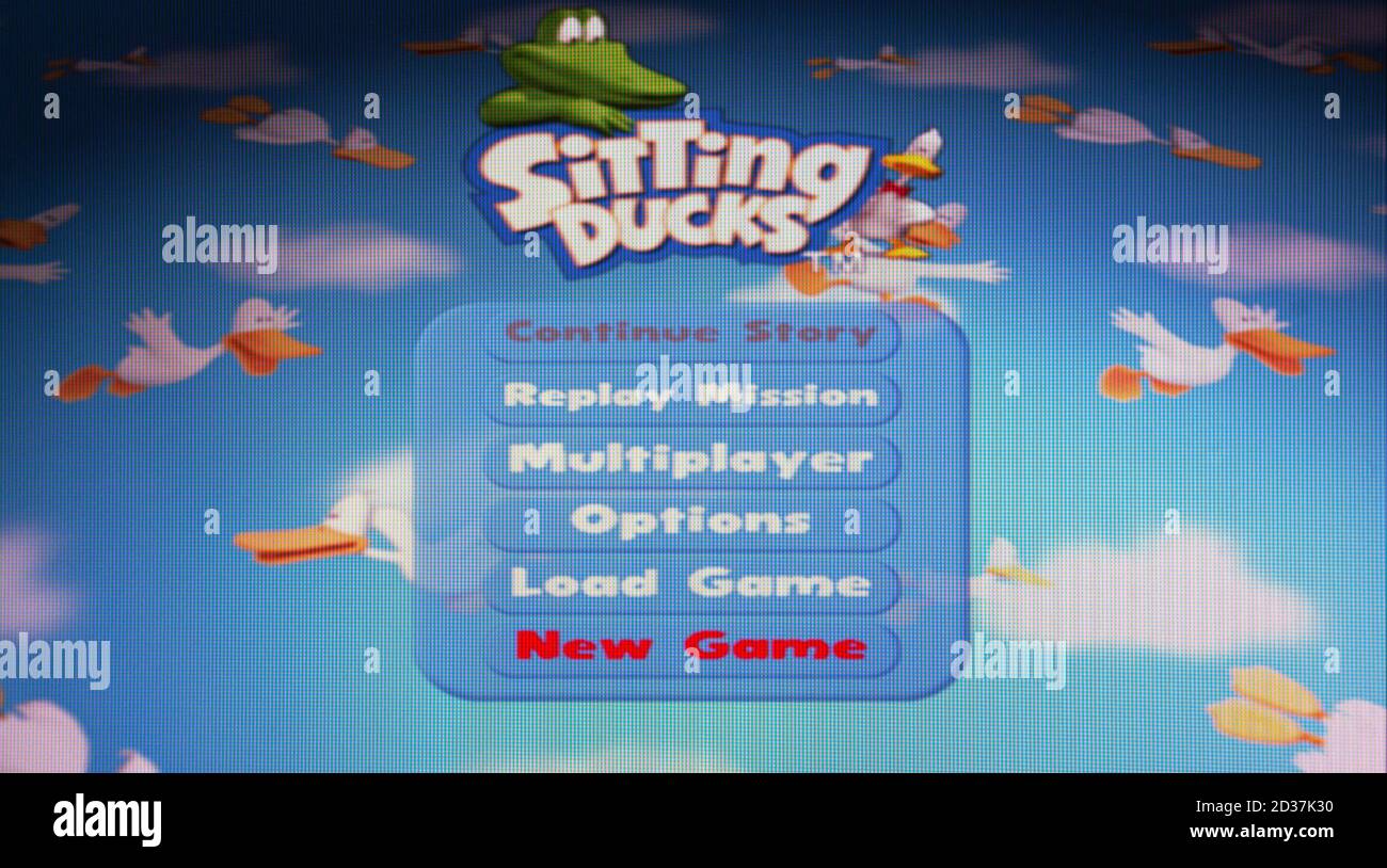 Sitting Ducks - Sony Playstation 2 PS2 - Editorial use only Stock Photo ...