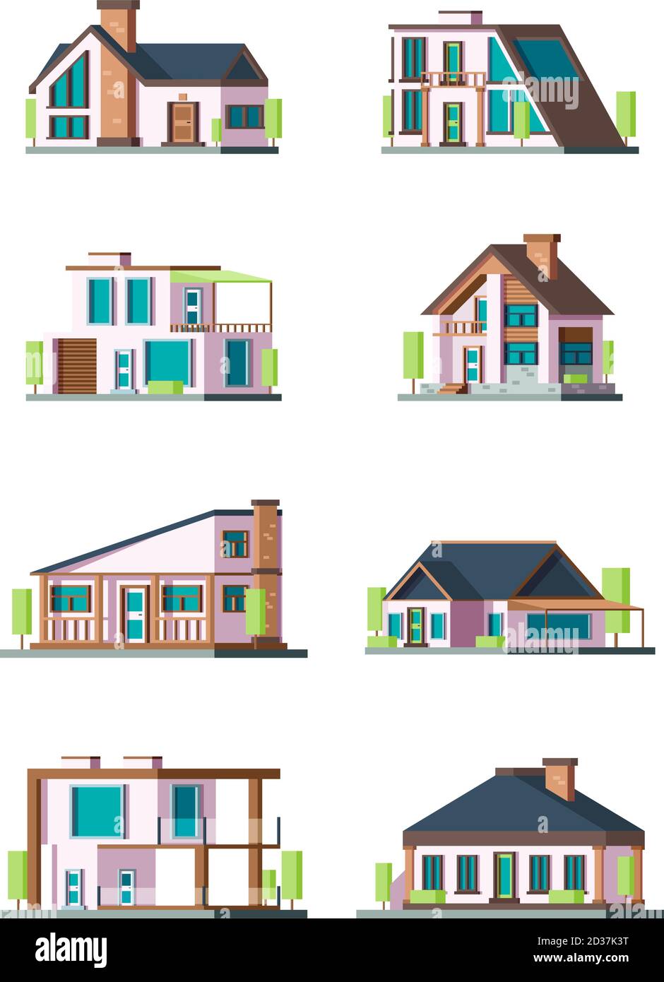 Detail cottage front Stock Vector Images - Alamy