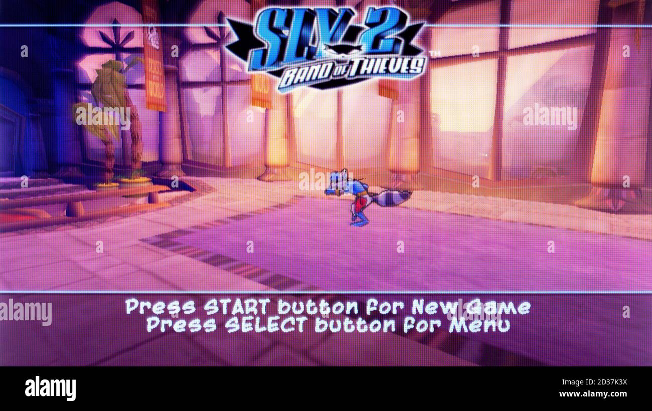 Sly 2 - Band of Thieves - Sony Playstation 2 PS2 - Editorial use only ...