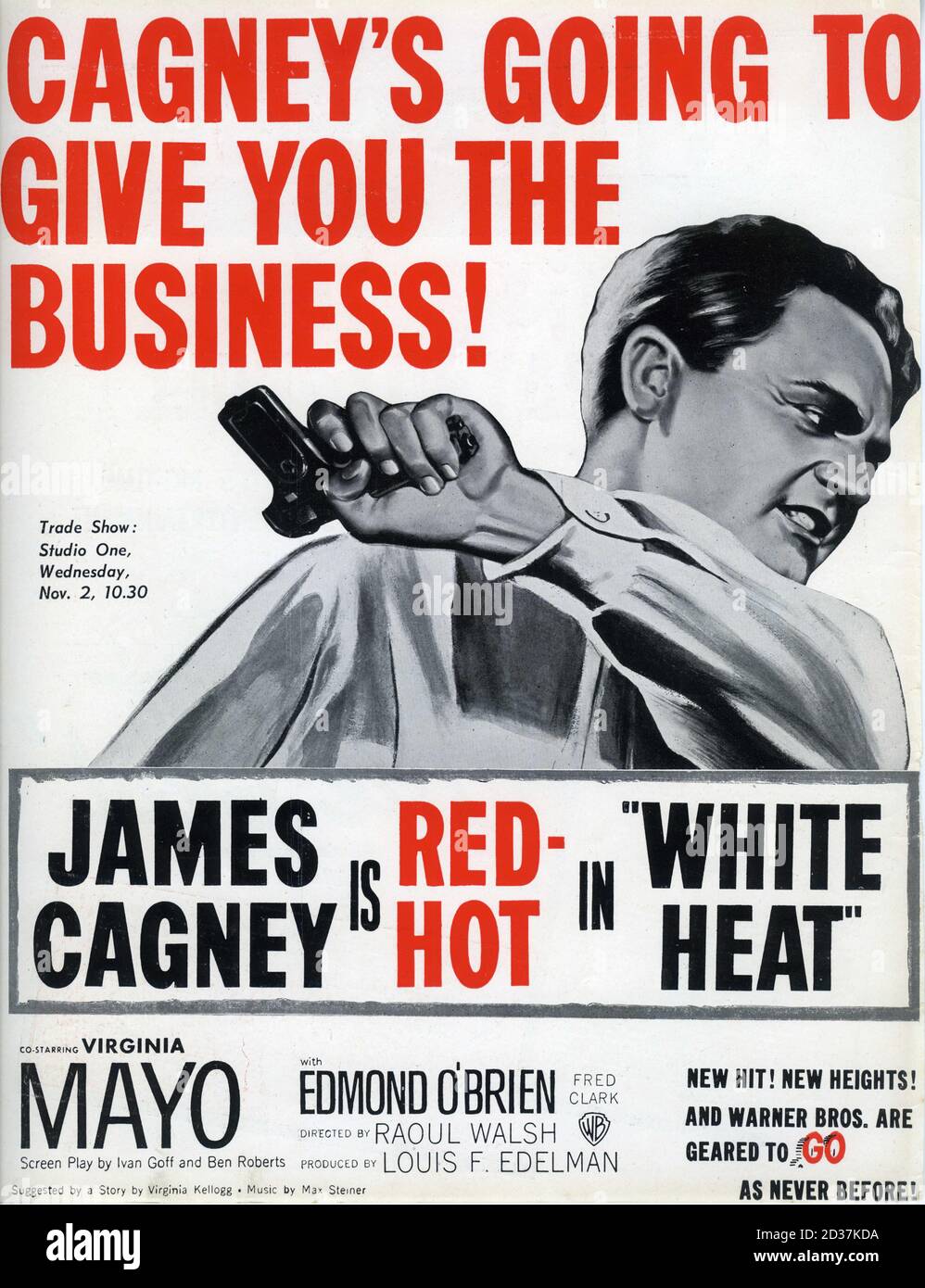 White Heat Poster