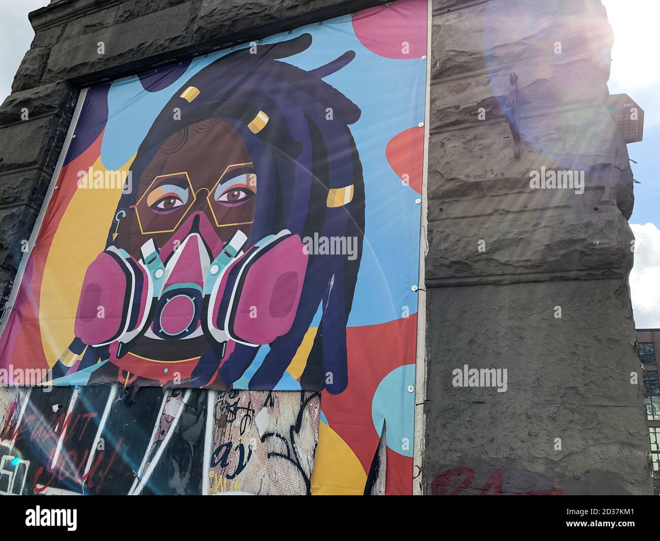 Seattle, USA - Sep - 20, 2020: Graffiti in the Pioneer Square ...