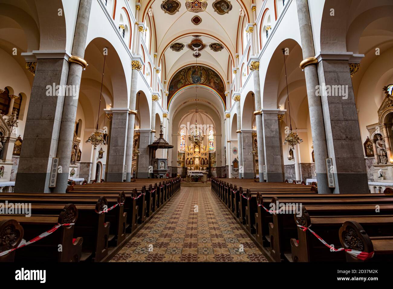 Indoor picture of beautiful Cathedral in Maribor, Slovenia Stock Photo ...