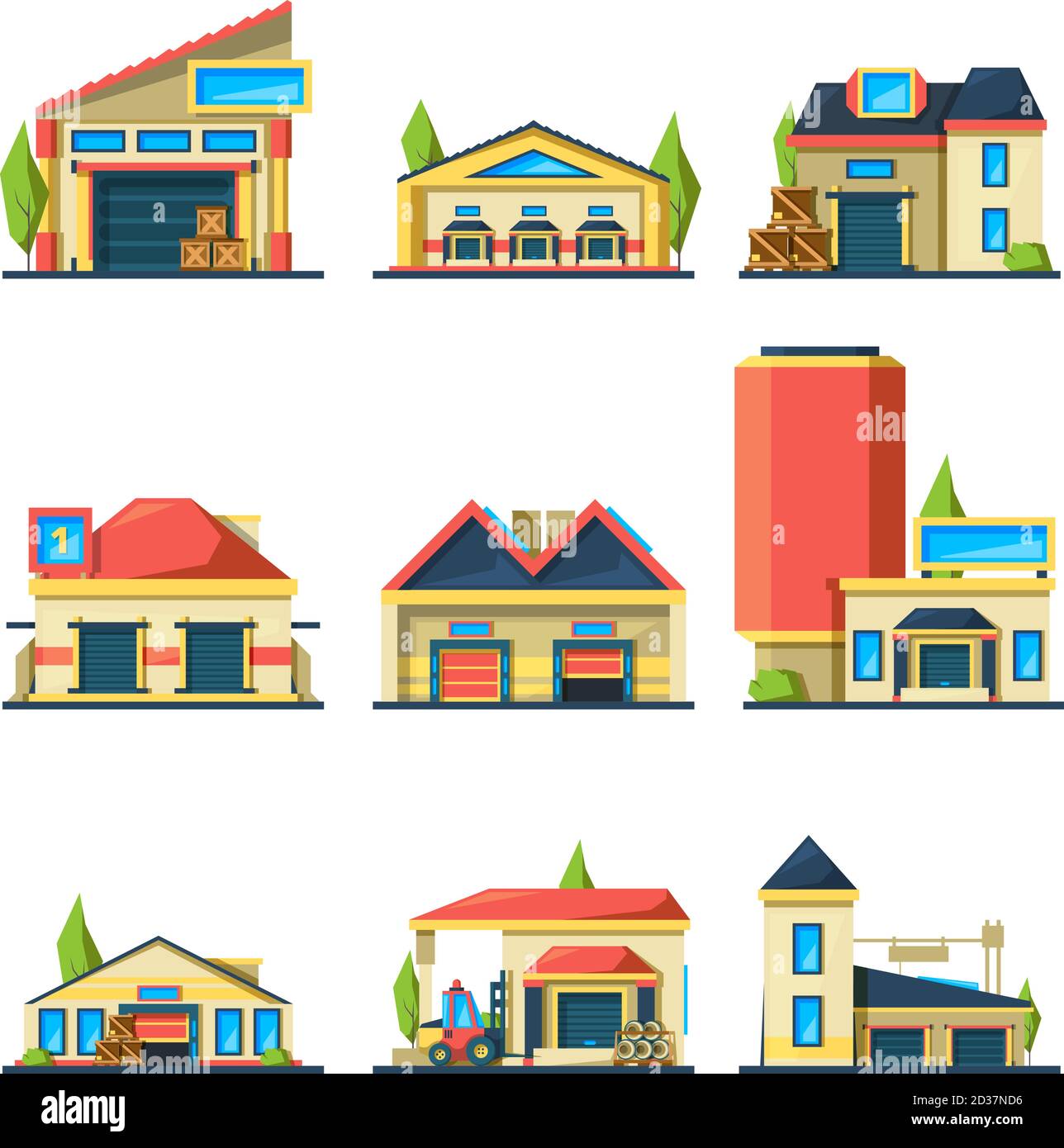 Warehouse Outside Clipart