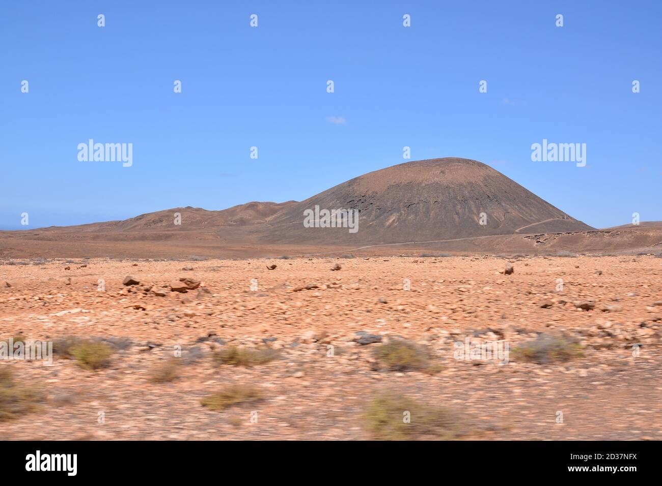 Dry Desert Landscape Stock Photo - Alamy