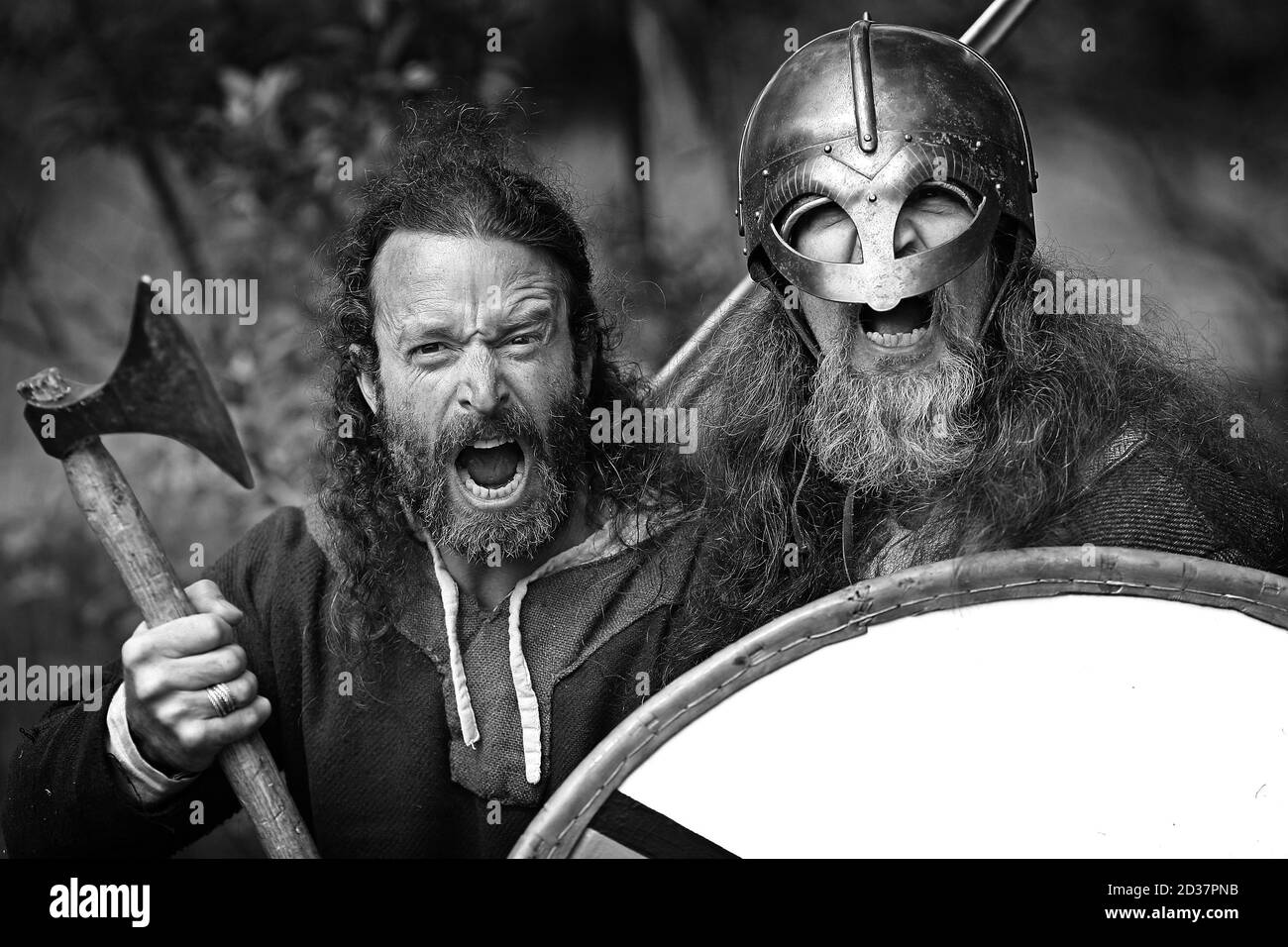 Vikings Shields Black and White Stock Photos & Images - Alamy