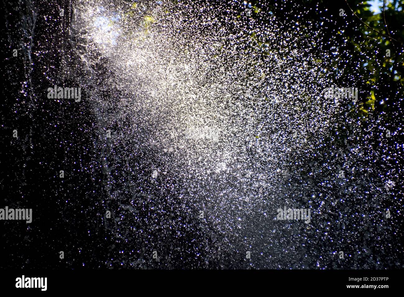 Water Splash Waterfall Stock Photo - Alamy