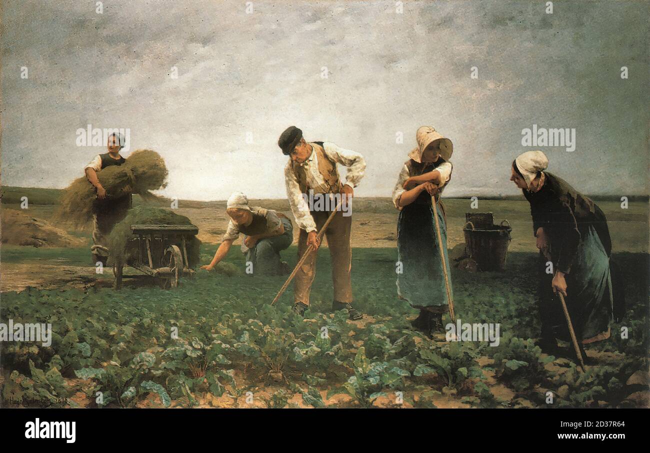 Frederick hoeing hi-res stock photography and images - Alamy