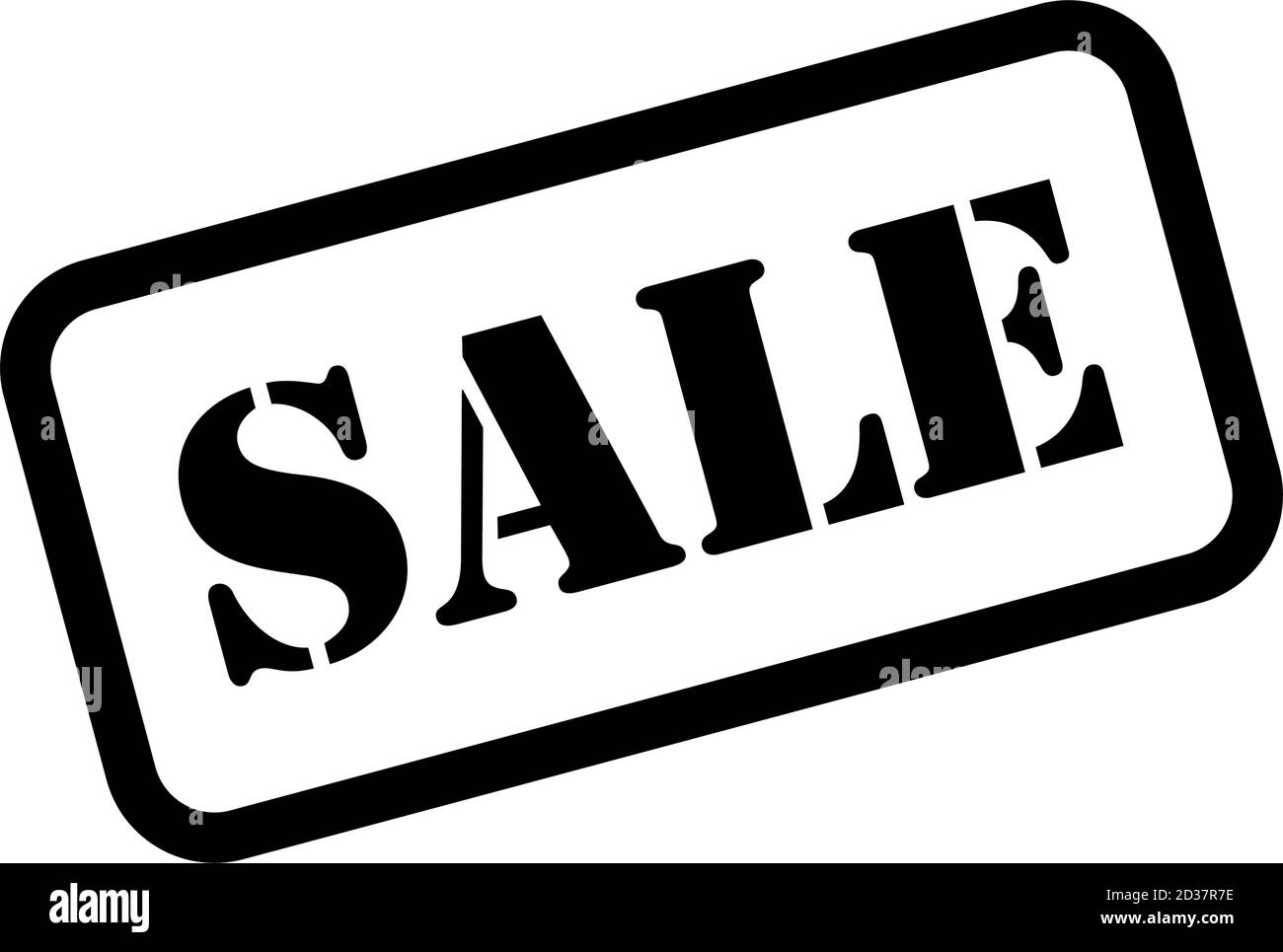 Sale sign in rubber stamp style vector Stock Vector Image & Art - Alamy