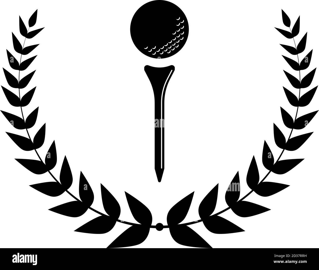 Design for a golf club tournament or championship in vector Stock ...