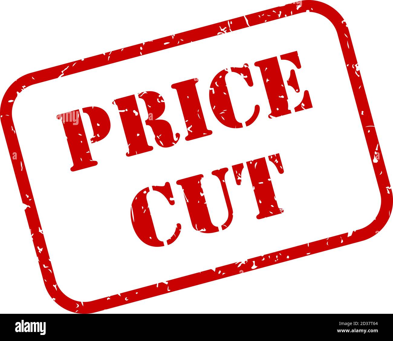 Price cut sign in rubber stamp style vector Stock Vector Image & Art ...