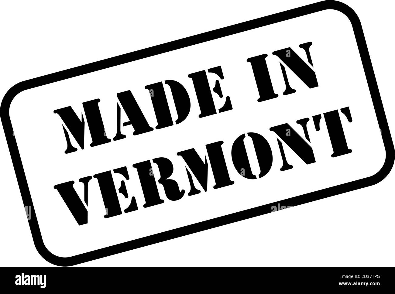 Made in Vermont state sign in rubber stamp style vector Stock Vector ...