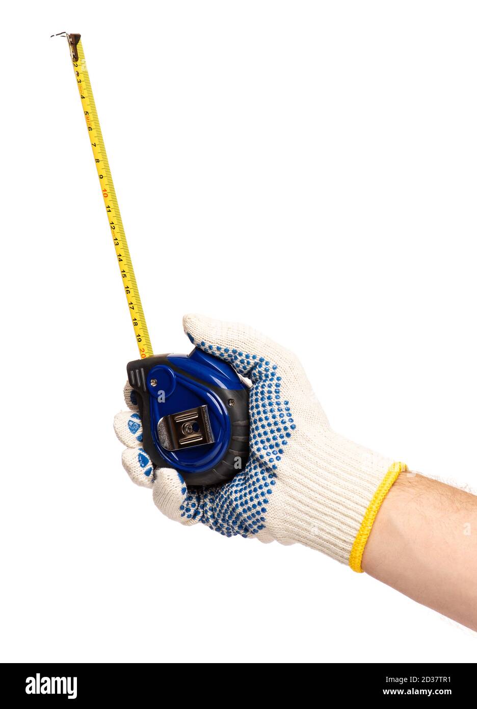 Measure hand ruler Cut Out Stock Images & Pictures - Alamy