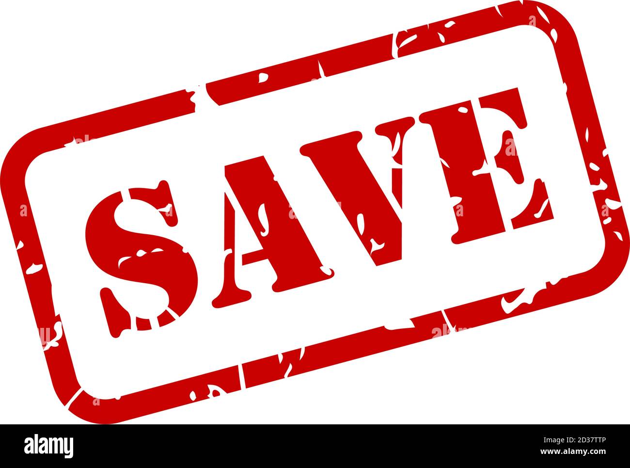 Save sign in rubber stamp style vector Stock Vector Image & Art - Alamy