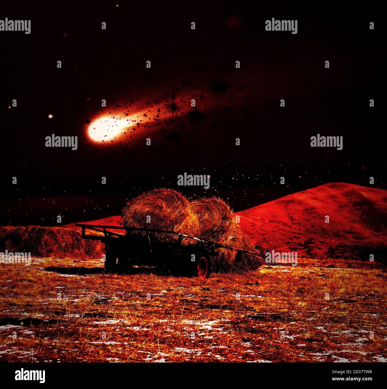 Tunguska meteorite (Siberian meteorite). Amazing and terrible comet ...