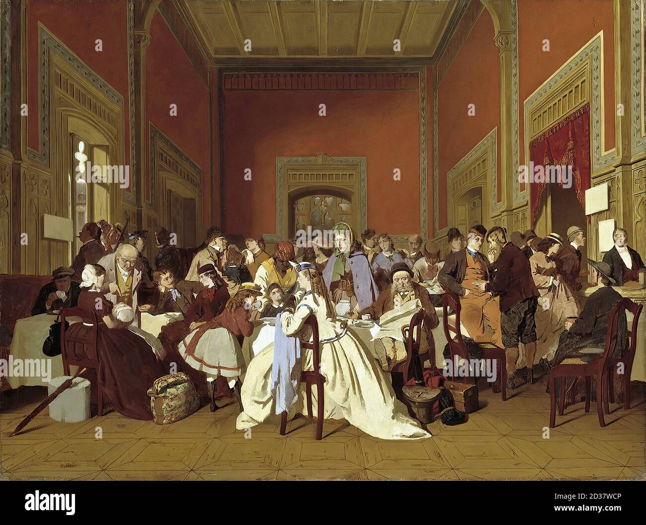 Second Class Waiting Room High Resolution Stock Photography and Images ...