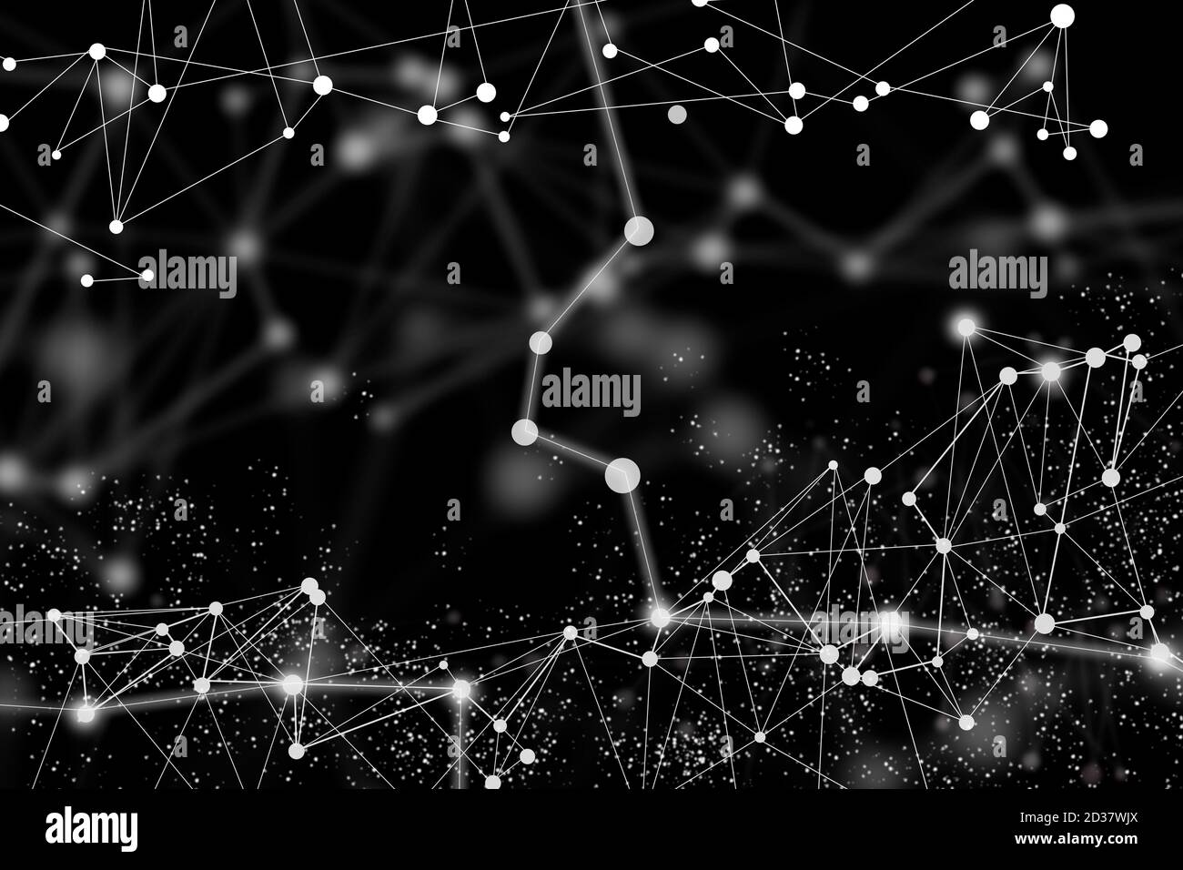 Connection technologies backdrop. Wireless concept. 3D Rendering ...