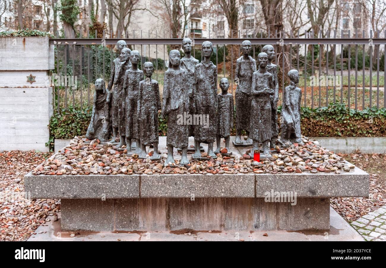 Memorial Jewish Cemetery in Berlin Stock Photo - Alamy