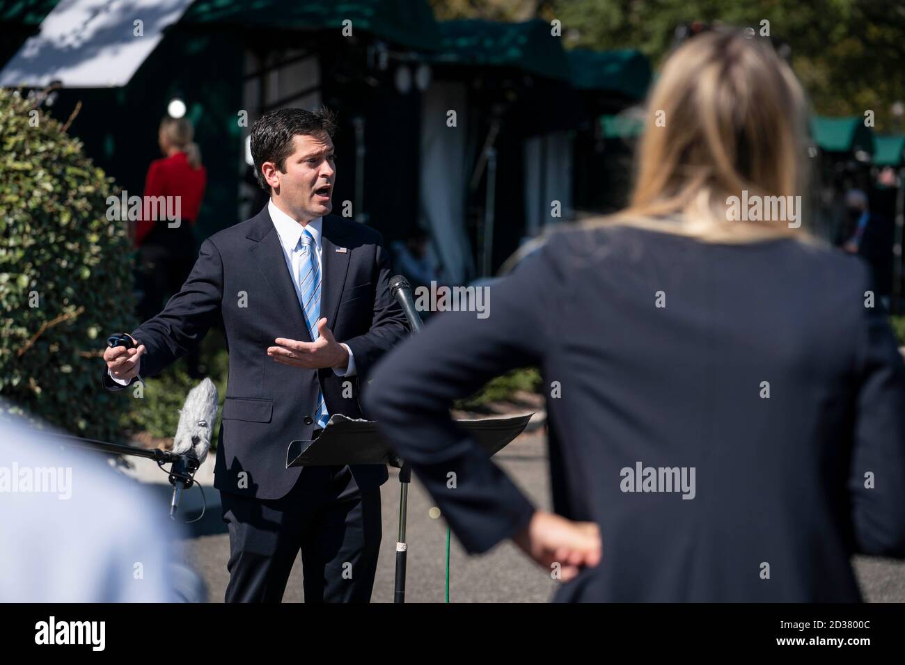 Washington, DC, USA. 7th Oct, 2020. White House Deputy Press Secretary ...