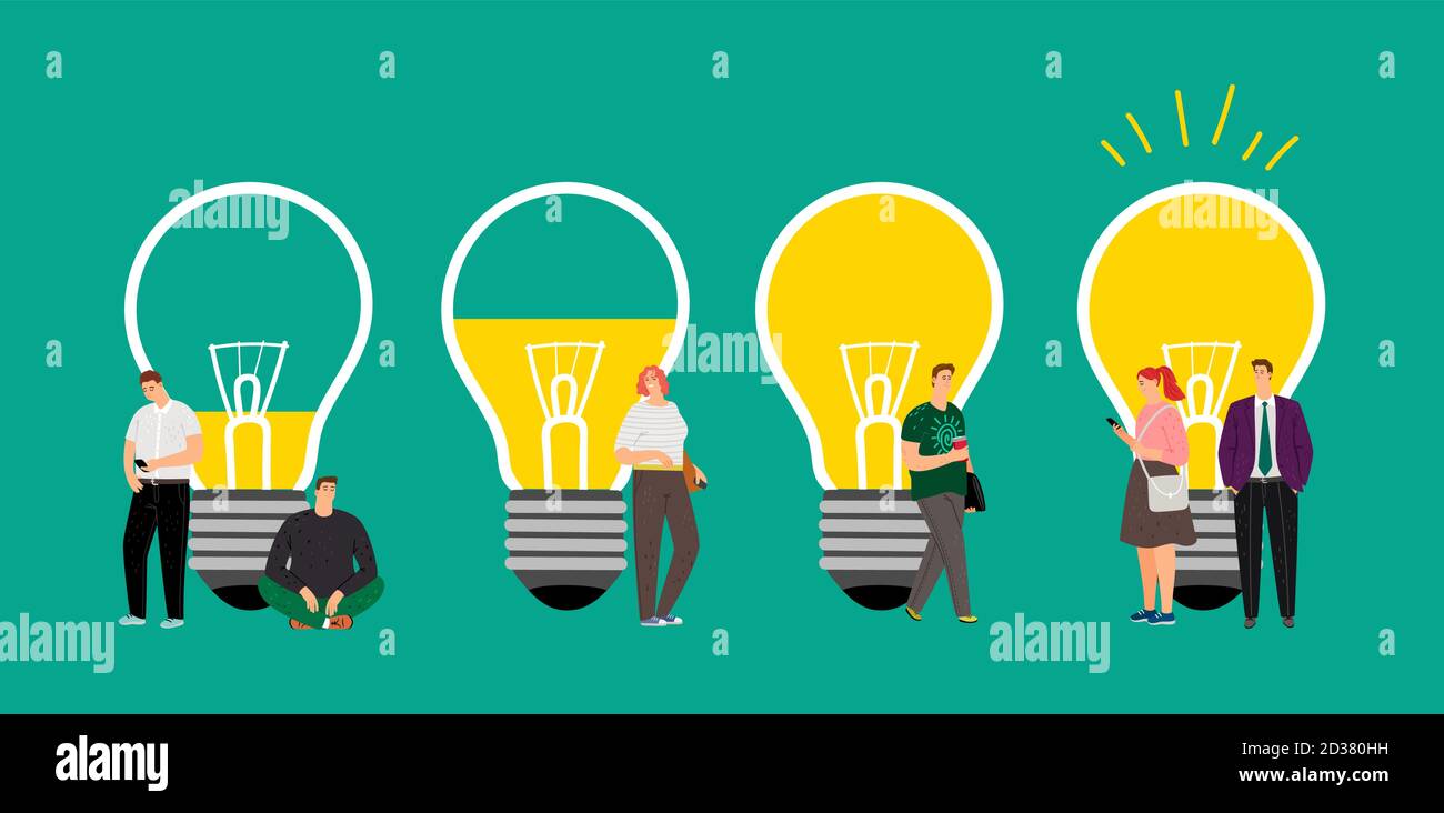 People Thinking Together