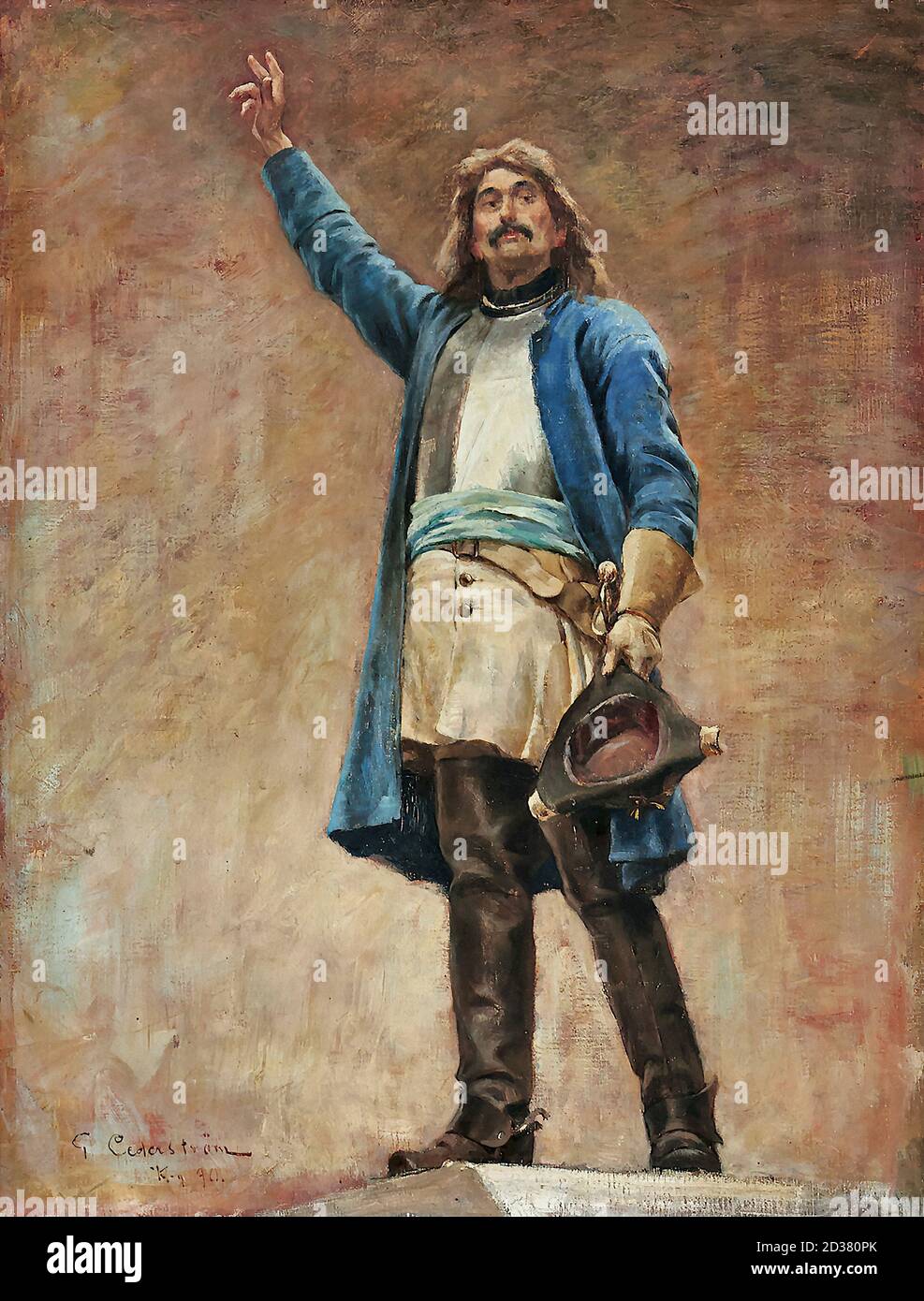 Cederstrom Gustaf - Magnus Stenbock - Swedish School - 19th Century ...