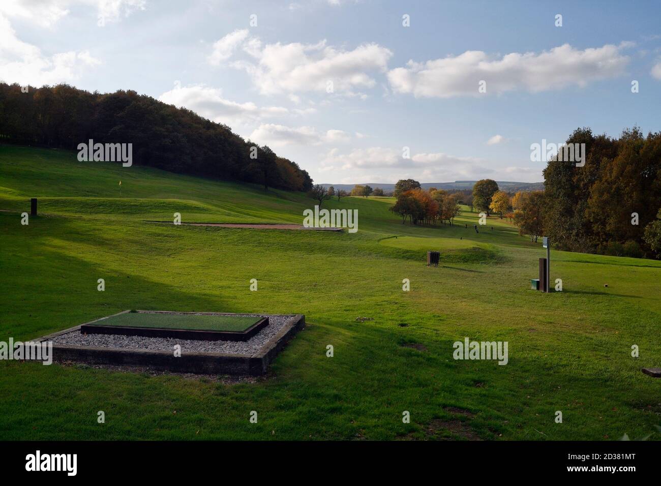 Beauchief golf course, Sheffield England UK, suburban golf club Stock ...