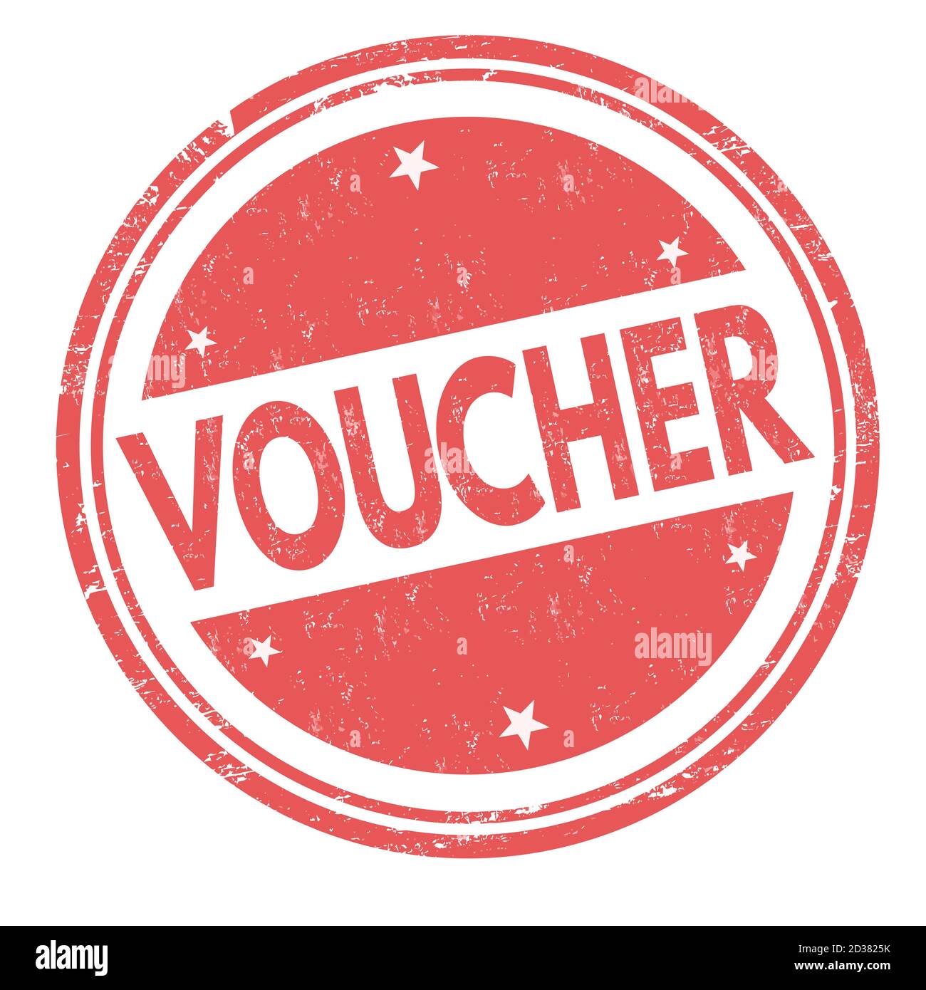 Voucher sign or stamp on white background, vector illustration Stock ...