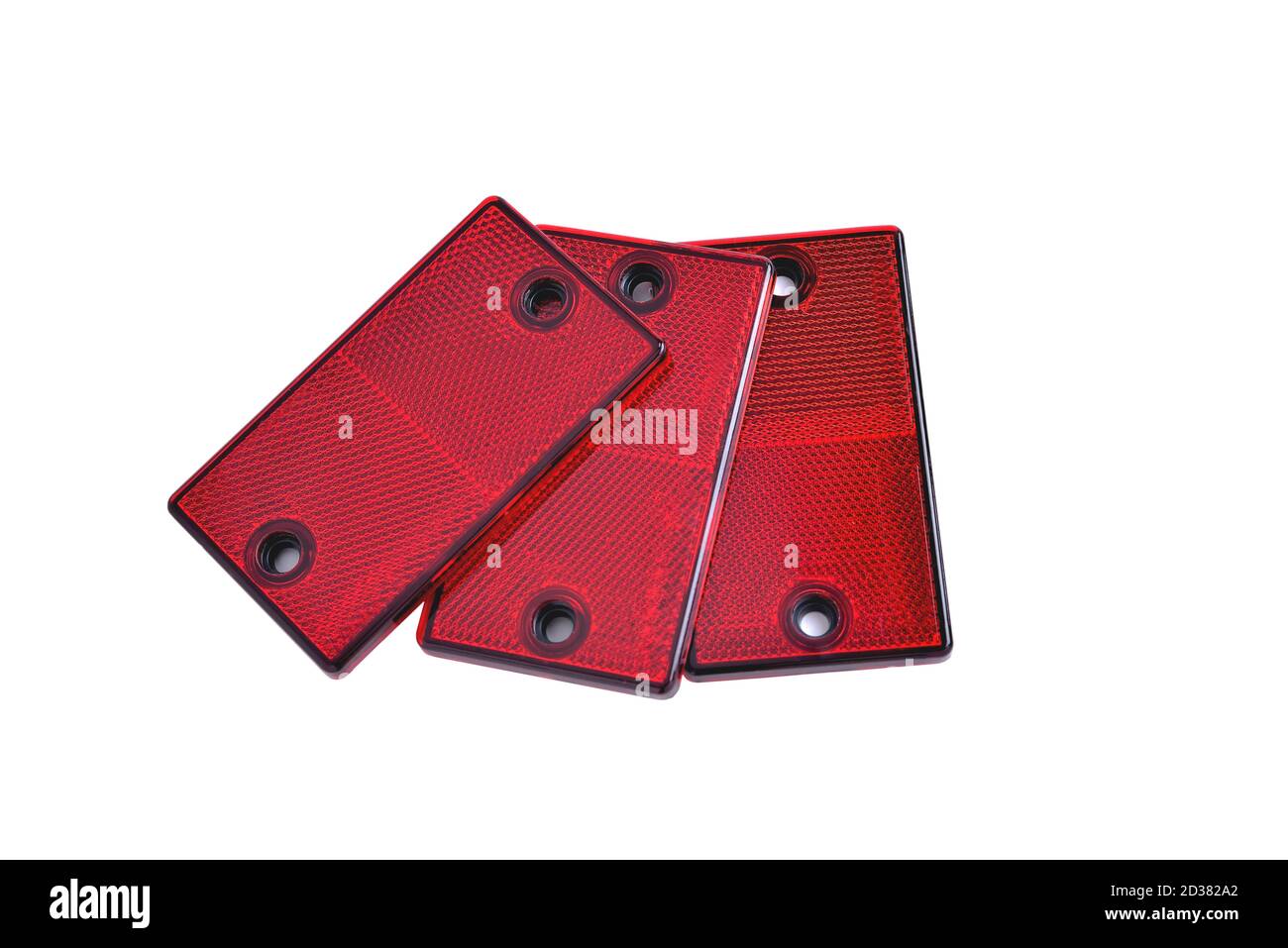 reflectors of red color to indicate car trailers and dimensions of ...