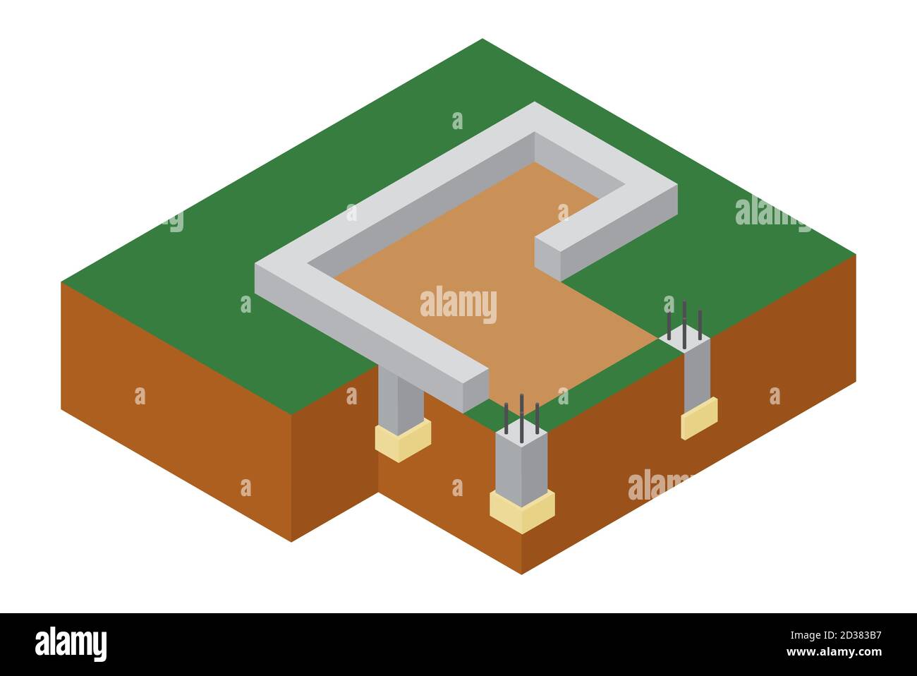 Bottom foundation Stock Vector Images - Alamy